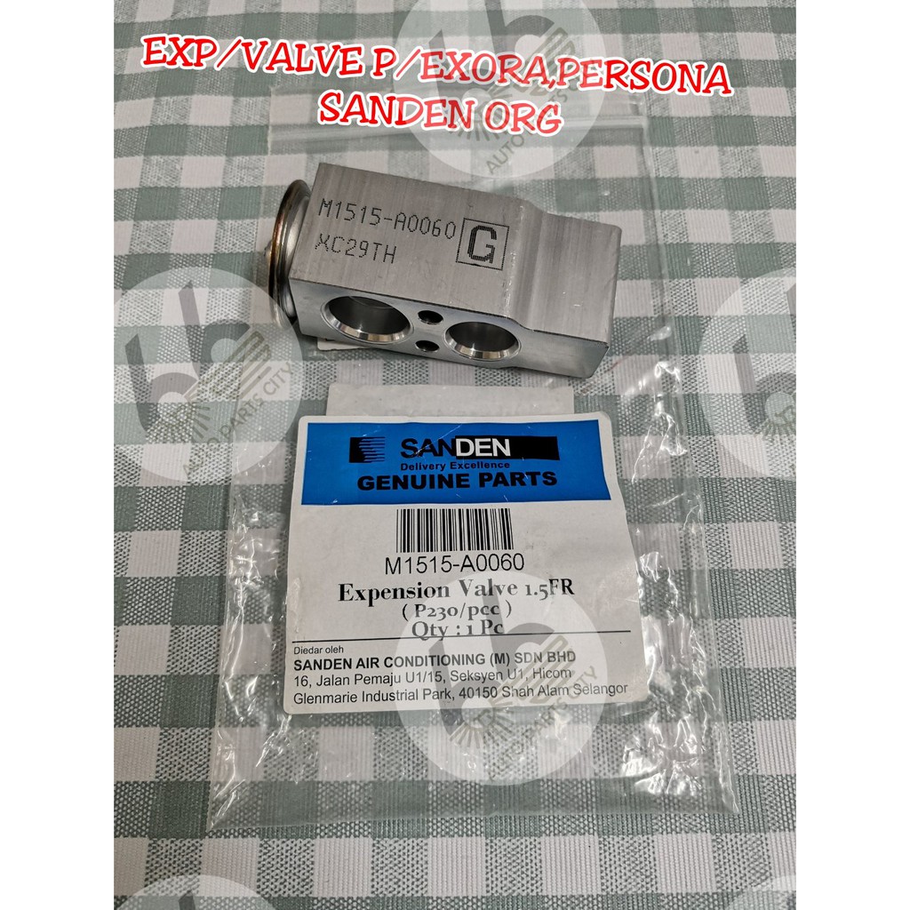 EXP/VALVE PROTON EXORA,PERSONA NEW,IRIZ SANDEN | Shopee Malaysia