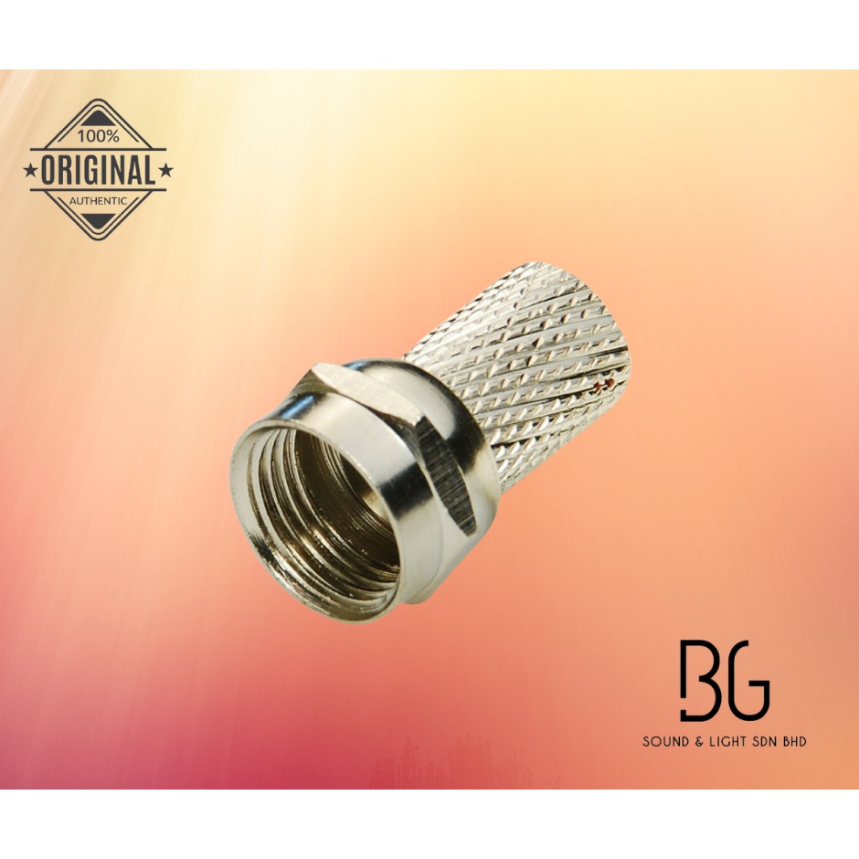 F Plug F Connector for RG6 Coaxial Cable Astro Mytv Socket cable RG6 ...
