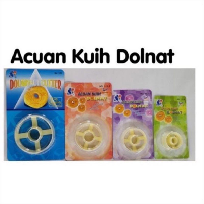 Acuan Kuih Dolnat Plastic /Acuan Donut /Dolnat Cutter( Product by Sin ...
