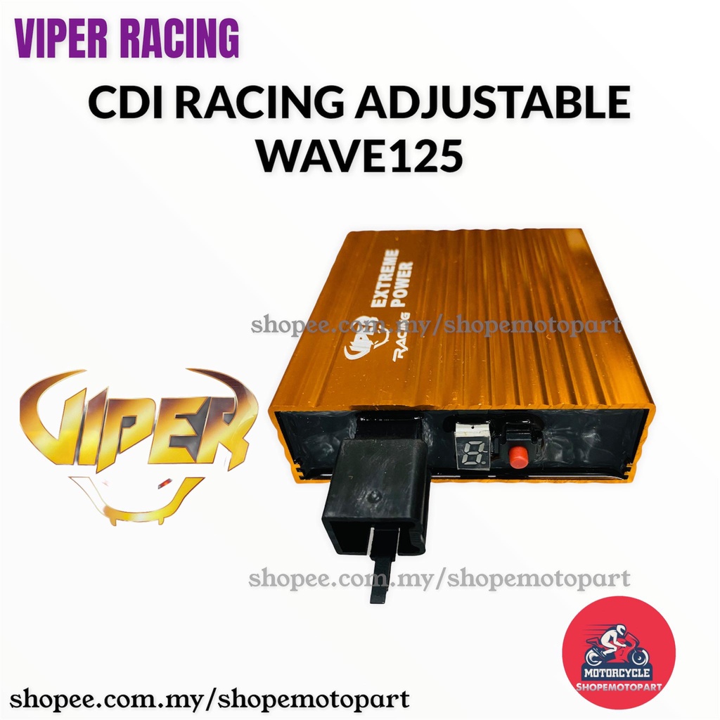 VIPER RACING CDI ADJUSTABLE 125Z Y125Z Y125ZR 125ZR LC135 LC WAVE 125 ...