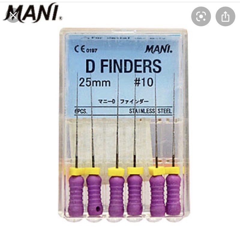 D Finders Mani root canal probe brooch (6 pieces) | Shopee Malaysia
