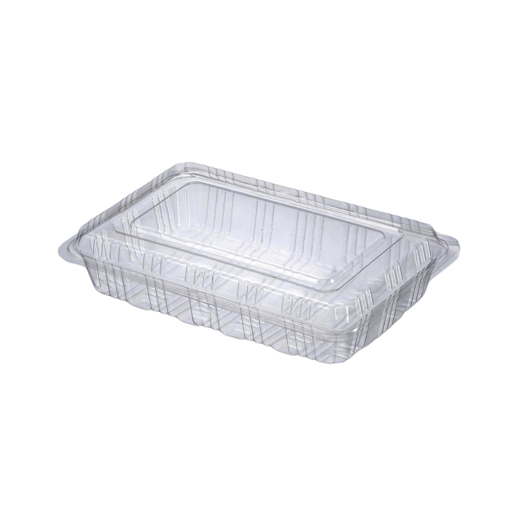 (100pcs±) OP-03H OPS Bakery Disposable Plastic Clear Food Container For ...