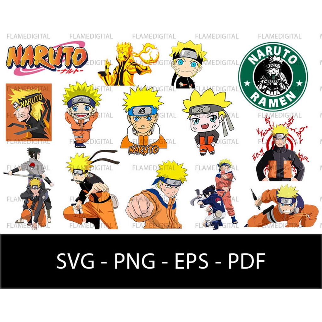 Mega Bundle Anime Vector Designs For Printing | Shopee Malaysia