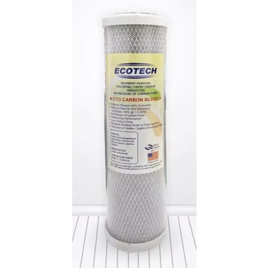 [#ReadyStock#NextDayDelivery] - ECOTECH CTO Filter Cartridge Activated Carbon Filter #Water ...