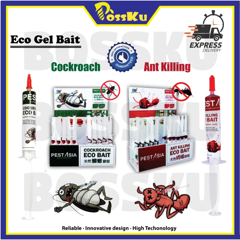 Pest Asia Ant Cockroach Killing Eco Bait (Ubat Semut Lipas) *READY ...