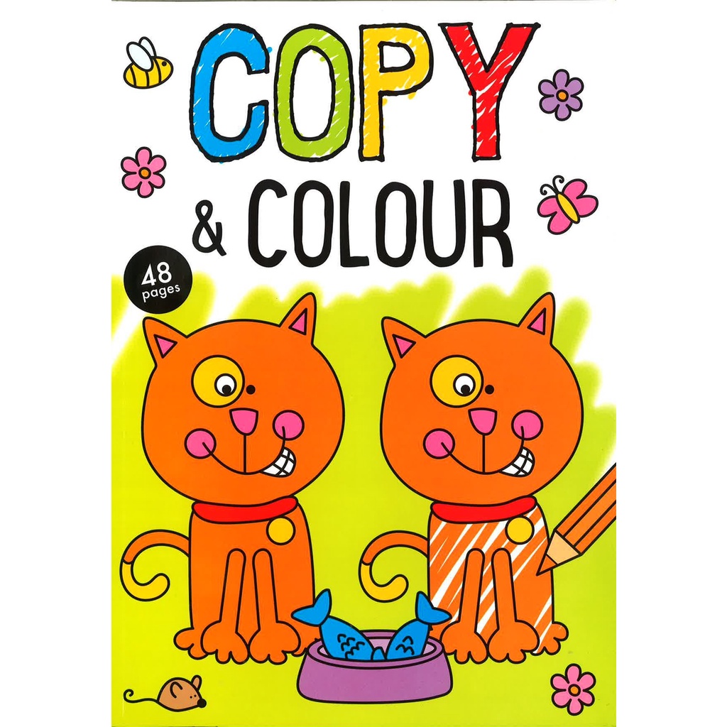 Copy & Colour - Colouring Book | Shopee Malaysia