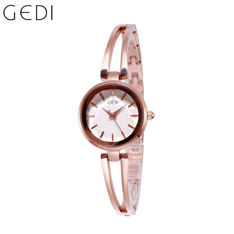Women's watch Gedi 1198 steel belt | Shopee Malaysia