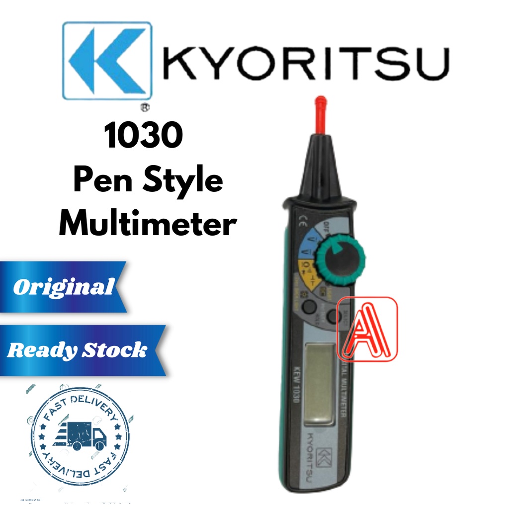 Kyoritsu 1030 Pen Style Multimeter Ready Stock Original 🔥 1 Year ...