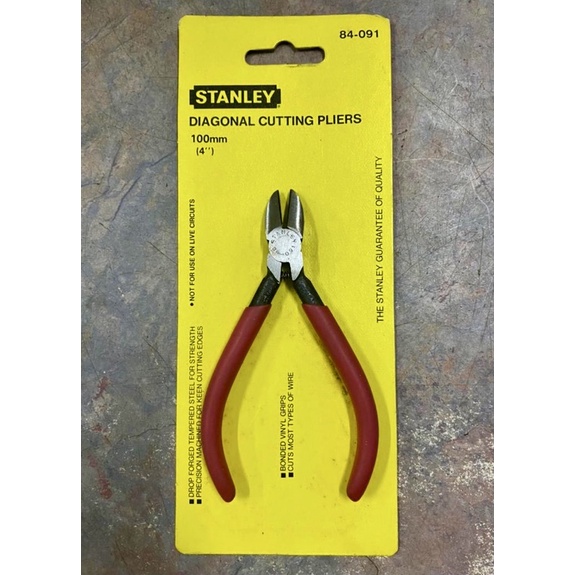 Original Stanley Diagonal Cutting Pliers 4" 5" 6" 7" Made in Japan ...