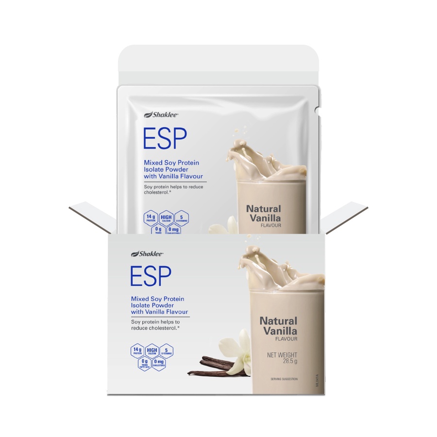 🔥 HOT 🔥 ESP Soy Protein Vanilla Flavour Shaklee Original 280g / Sachet ...