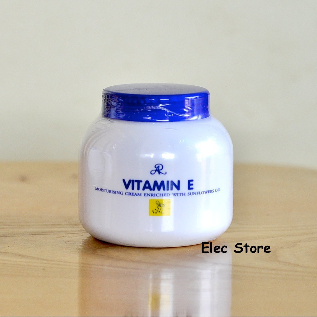 Aron Vitamin E skin cream 200g jar made in Thailand | Shopee Malaysia