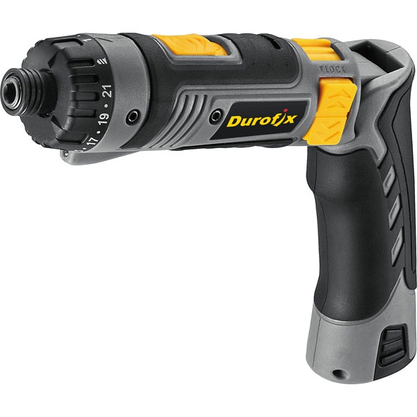 DUROFIX RV439 LI-ION BATTERY FOLDABLE SCREWDRIVER WITH 2PCS BATTERIES ...