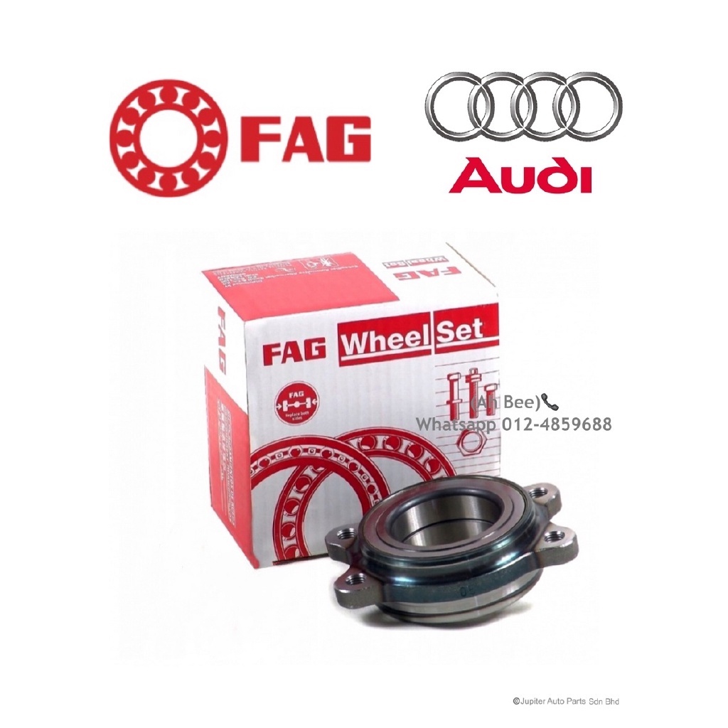 AUDI FRONT WHEEL BEARING FAG GERMANY - AUDI A4, A5, Q5, A6, A7, A8 ...