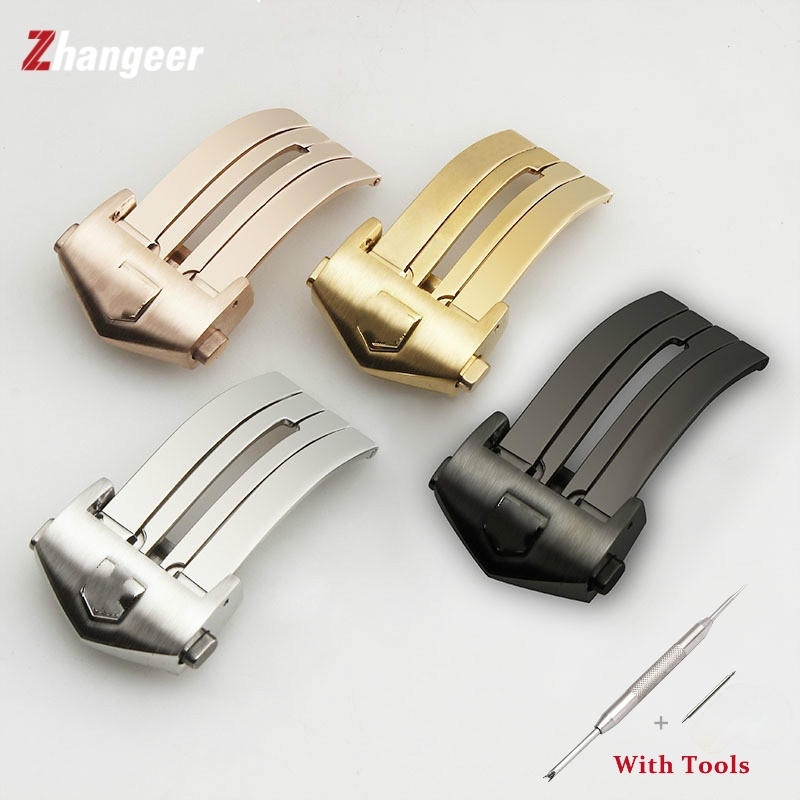 18mm 20mm Solid Full Stainless Steel Watch Buckle Suitable For TAG ...