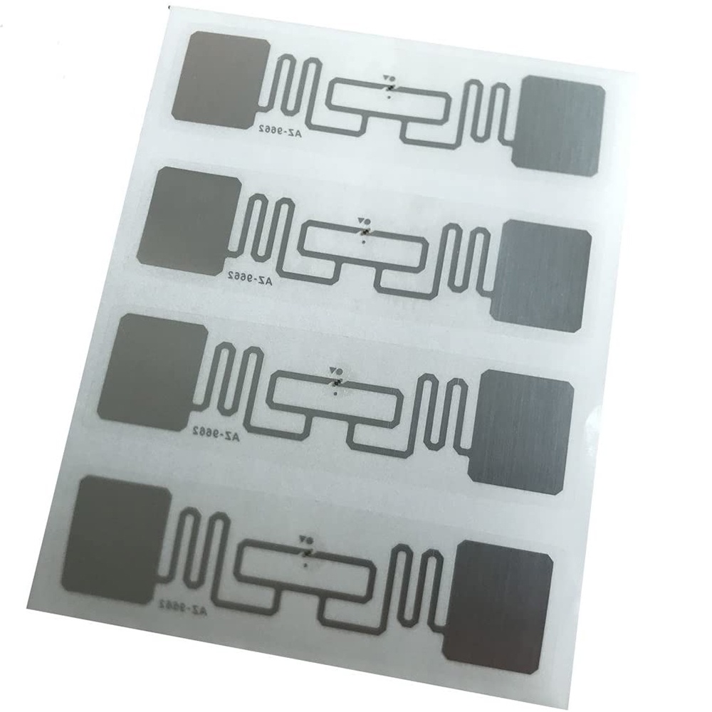 UHF RFID Tag 9662 ISO18000-6C C1G2 Alien H3 73.5x21.2mm Adhesive Inlay ...