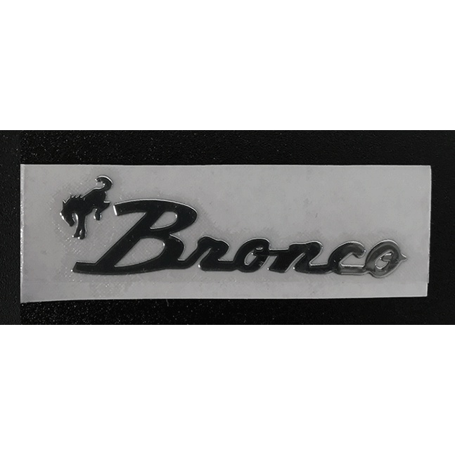 1/10 crawler Ford BRONCO metal simulation sticker crawler body shell ...