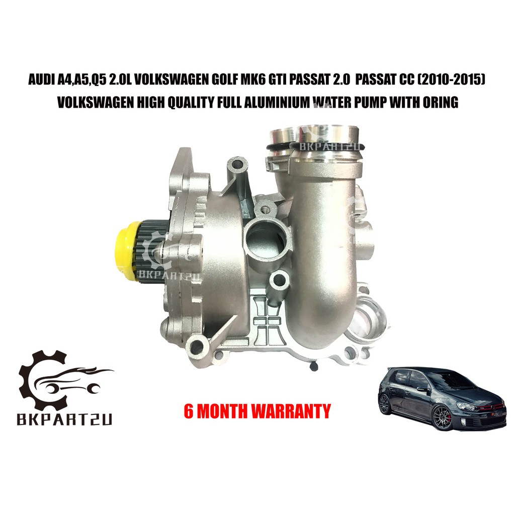 VOLKSWAGEN GOLF MK6 GTI PASSAT CC 2.0 AUDI A4 A5 Q5 WATER PUMP FULL ...