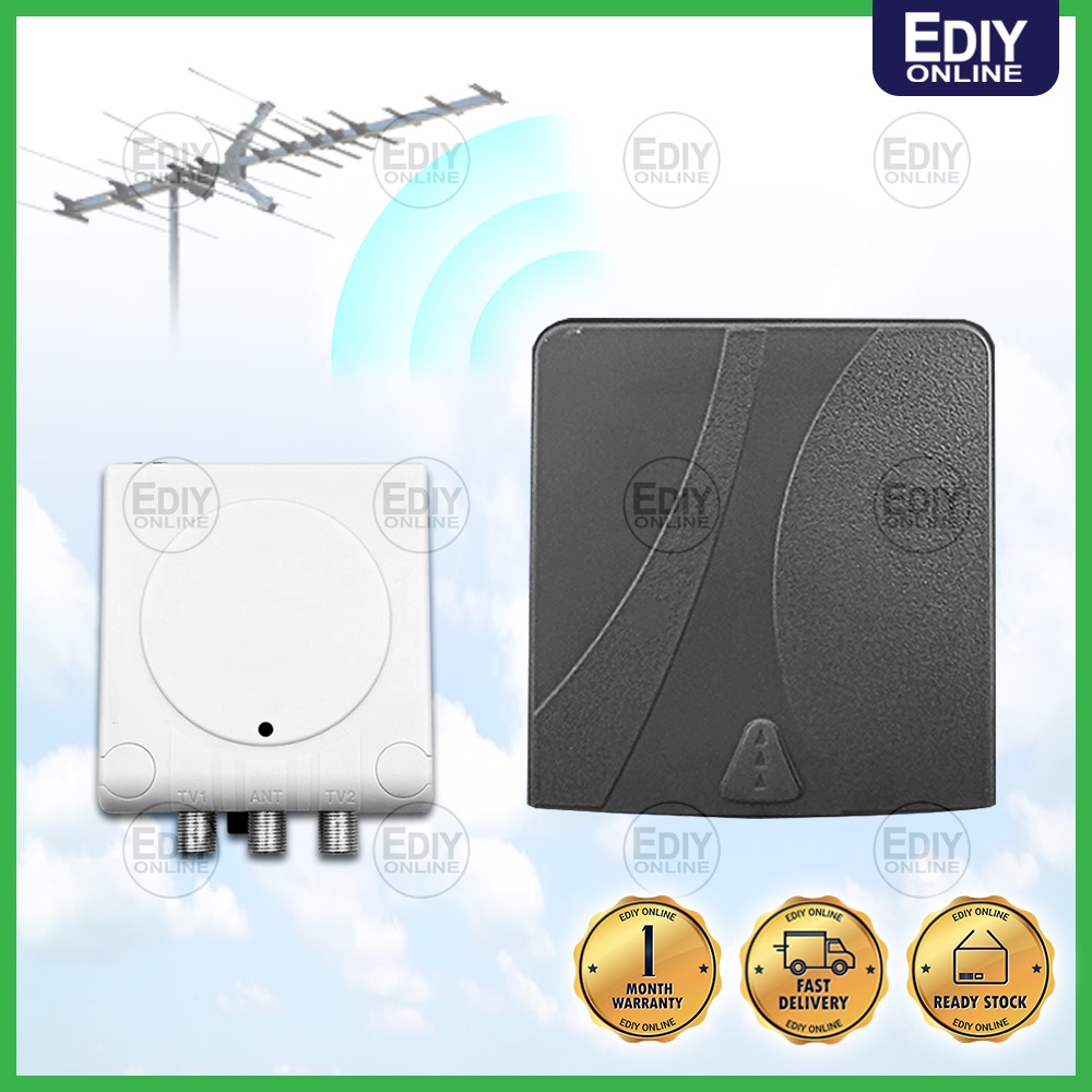 POLECOZ PO737 BOOSTER FOR DIGITAL ANTENNA Terrestrial UHF Amplifier for ...
