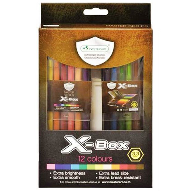 (ESA) Master Art X-Box Master Series Coloured Pencil | Shopee Malaysia