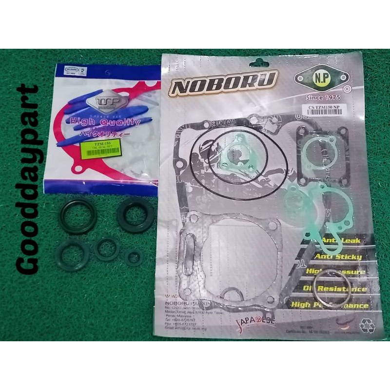 YAMAHA TZM 150 COMPLETE OVERHAUL GASKET SET / OIL SEAL COMP ENGINE SET ...