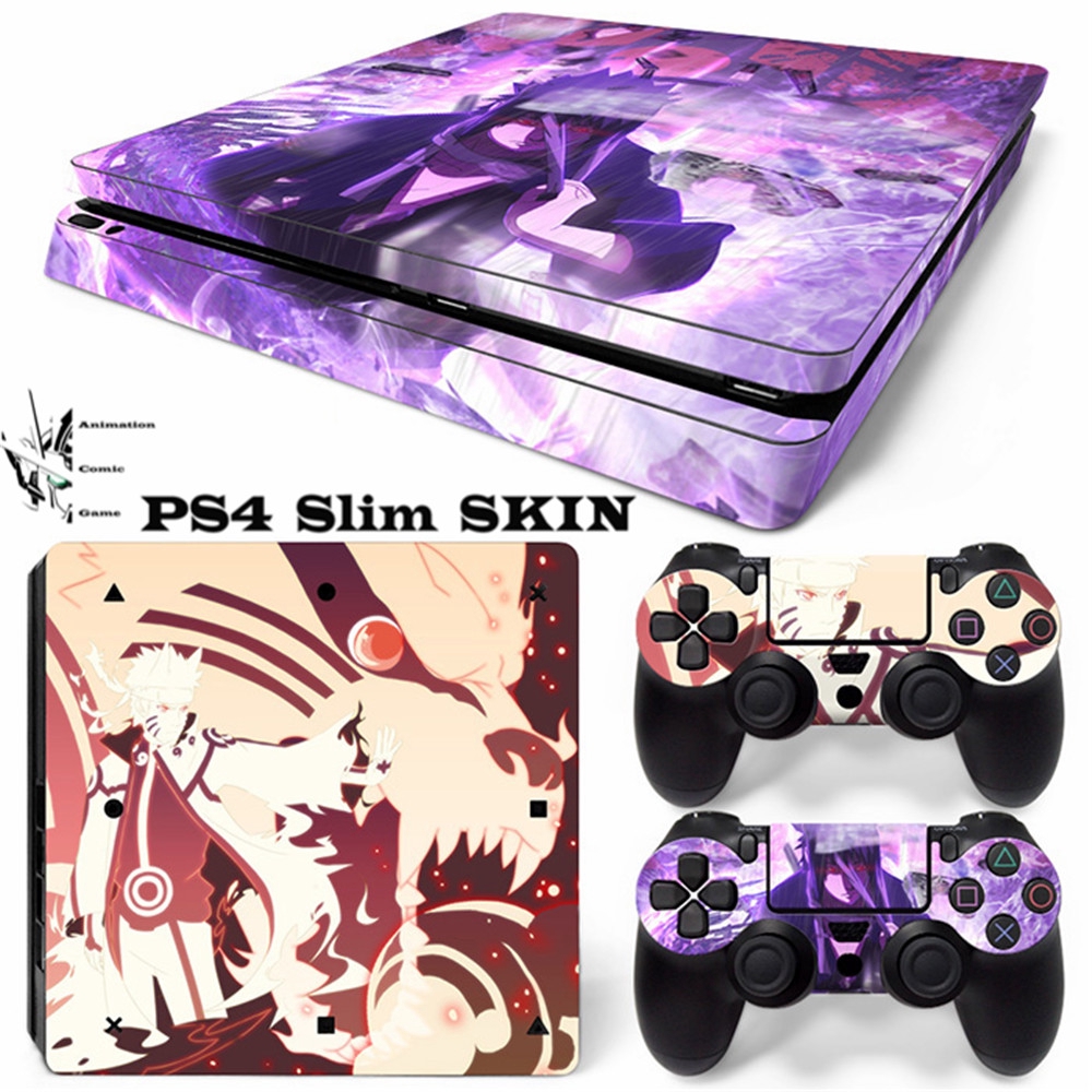 NARUTO PS4 Slim Sticker Covers Decal Playstation 4 Slim Console ...