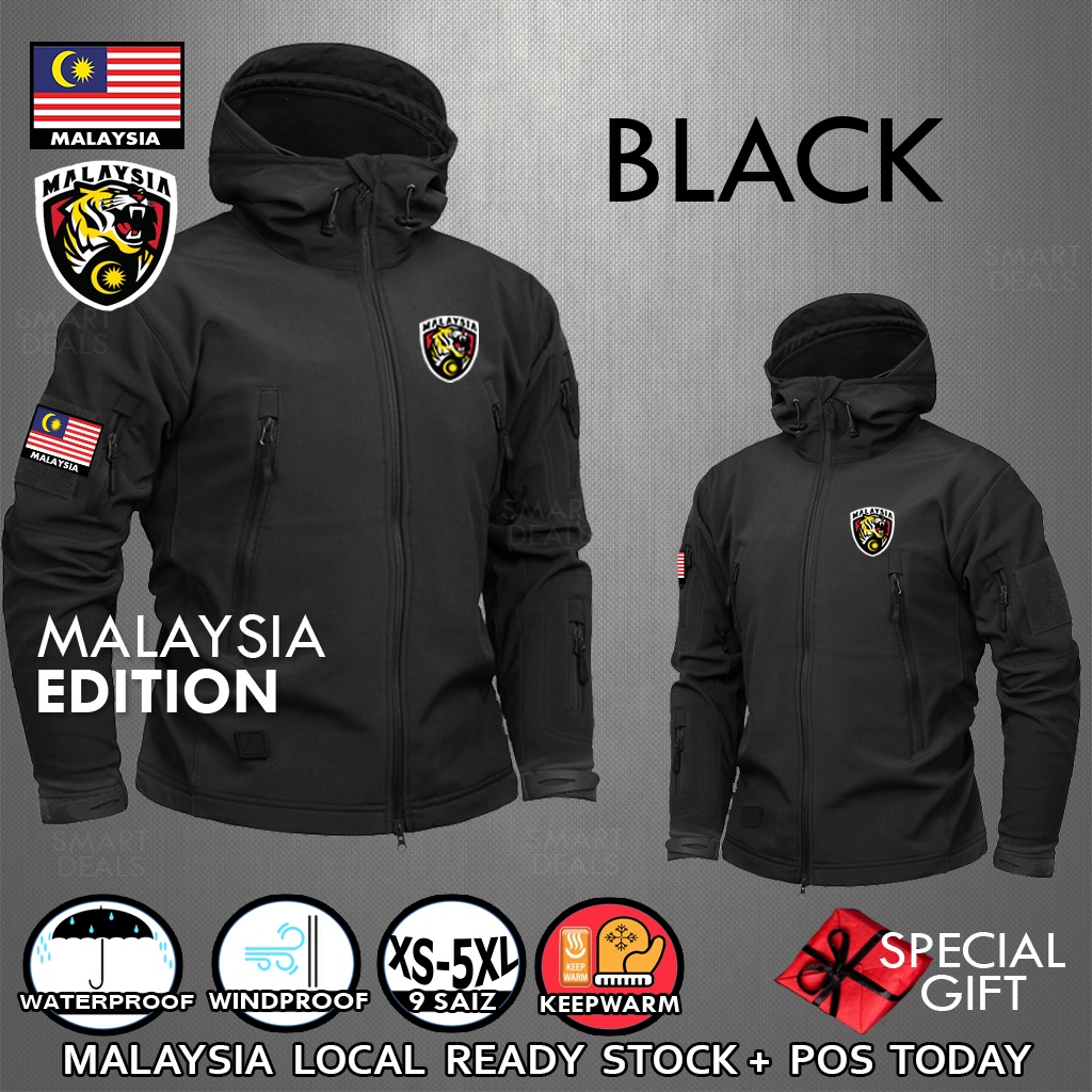 Jacket Motor Waterproof Men Jacket Sharkskin Waterproof Jacket Lelaki ...