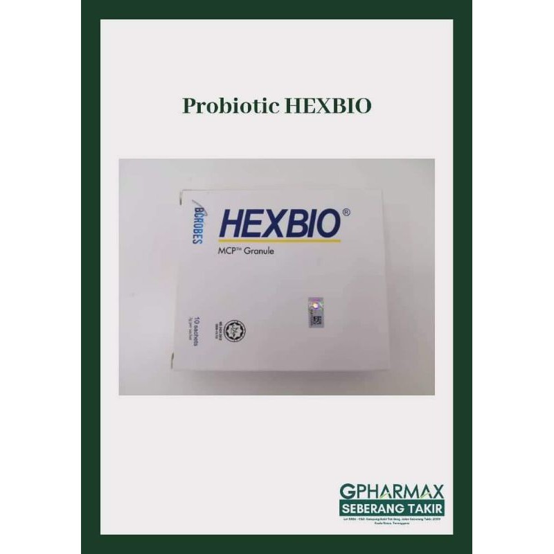 HEXBIO Granule Probiotic 3g x 10 sachet | Shopee Malaysia