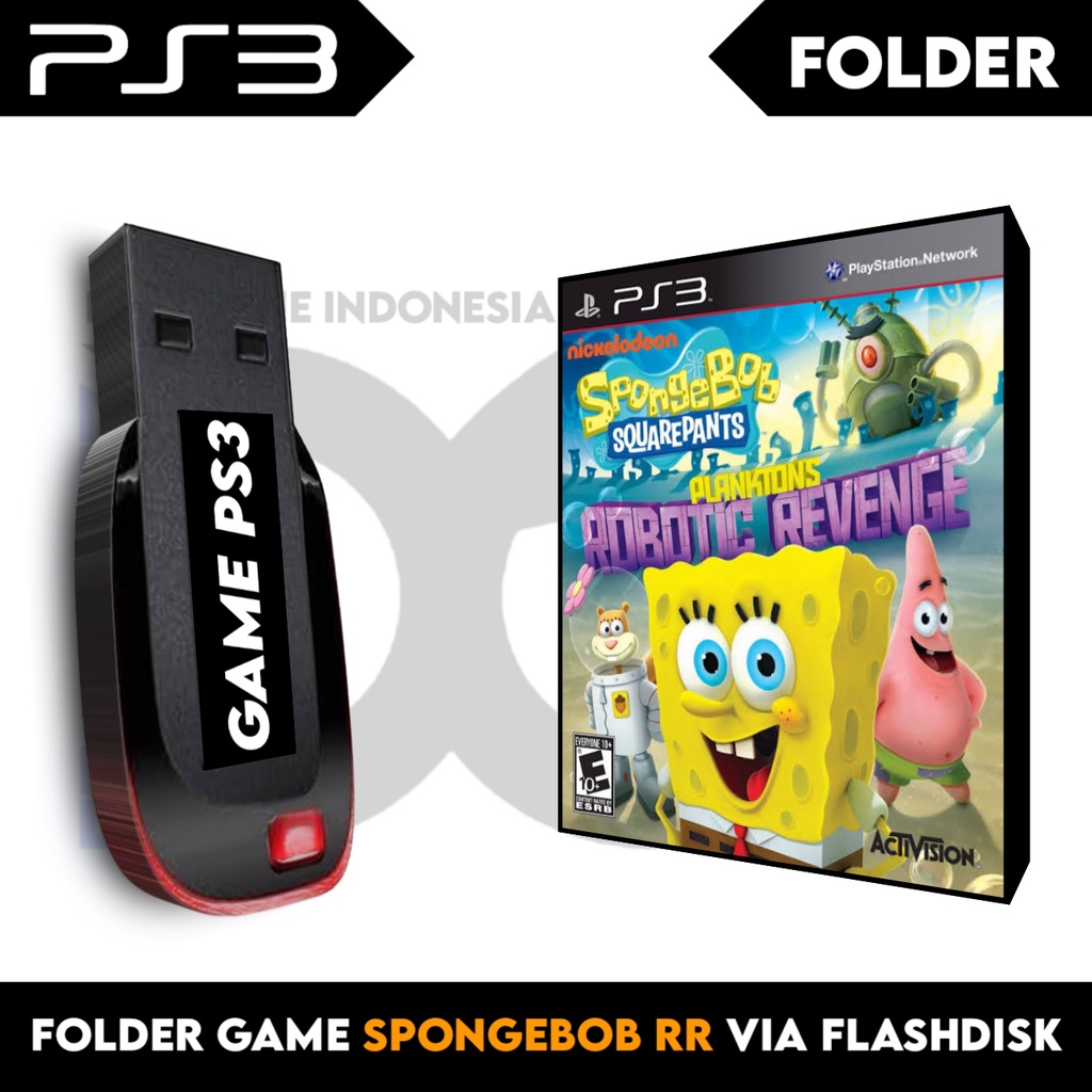 Ps3 Spongebob Game via Flashdisk - Game Folder | Shopee Malaysia