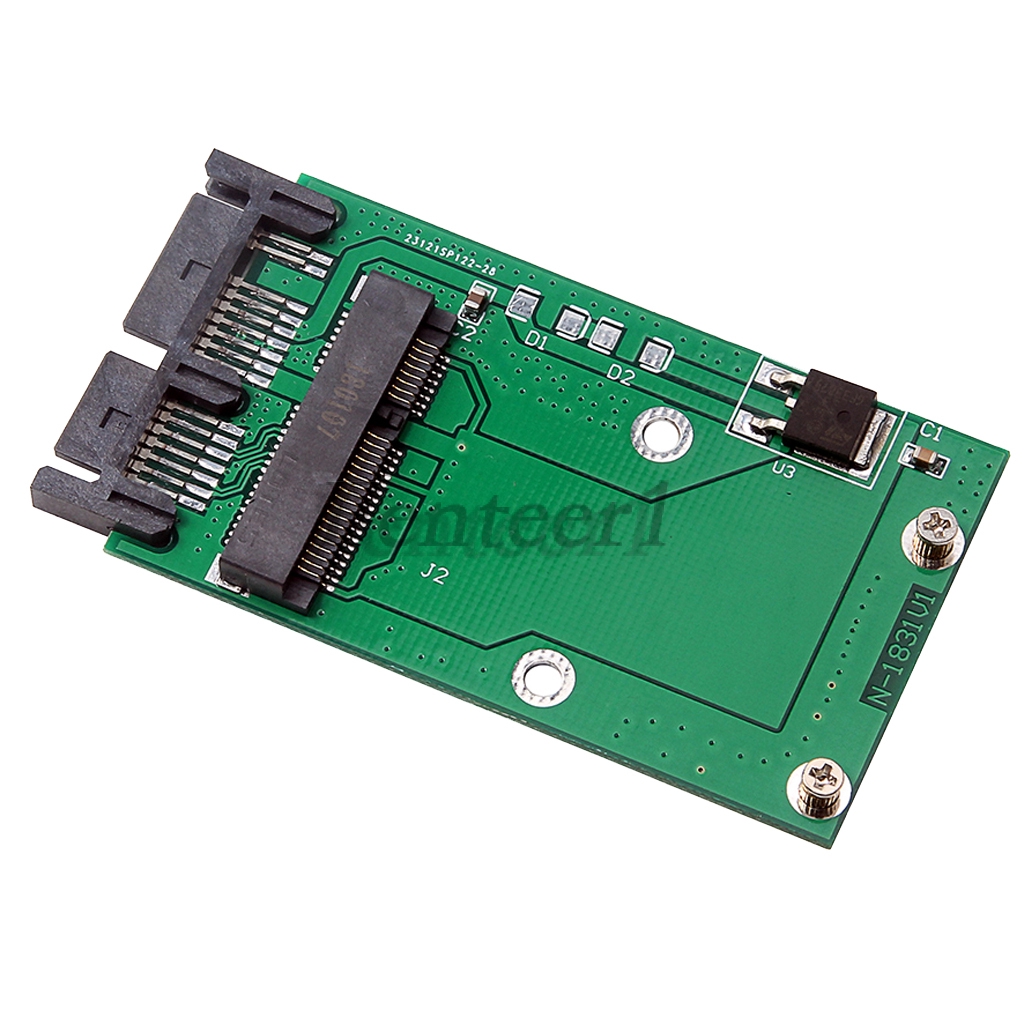 [Fenteer1efMY] Mini PCIE mSATA SSD HHD to 1.8 inch 7+9Pin Micro Adapter ...