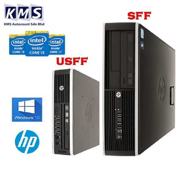 HP Elite pro 6300 intel core i5 3470 3rd gen 8gb ram , 480gb 240gb ssd ...