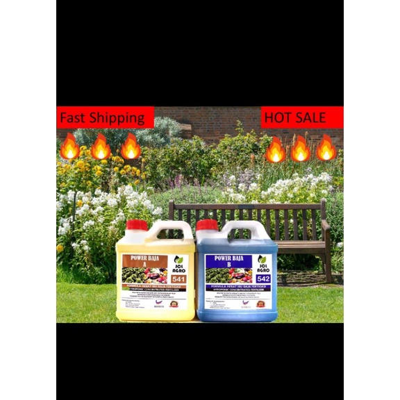 Baja AB 4 litres (Hydroponics Booster/Fertilizer) 🔥 (2 litres A + 2 ...