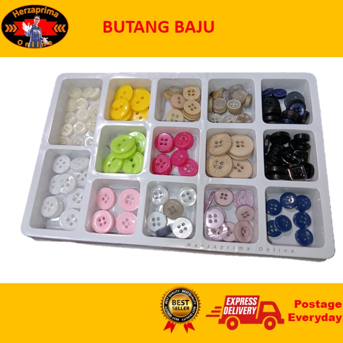 Butang Baju Pelbagai Warna By Herzaprima Online | Shopee Malaysia