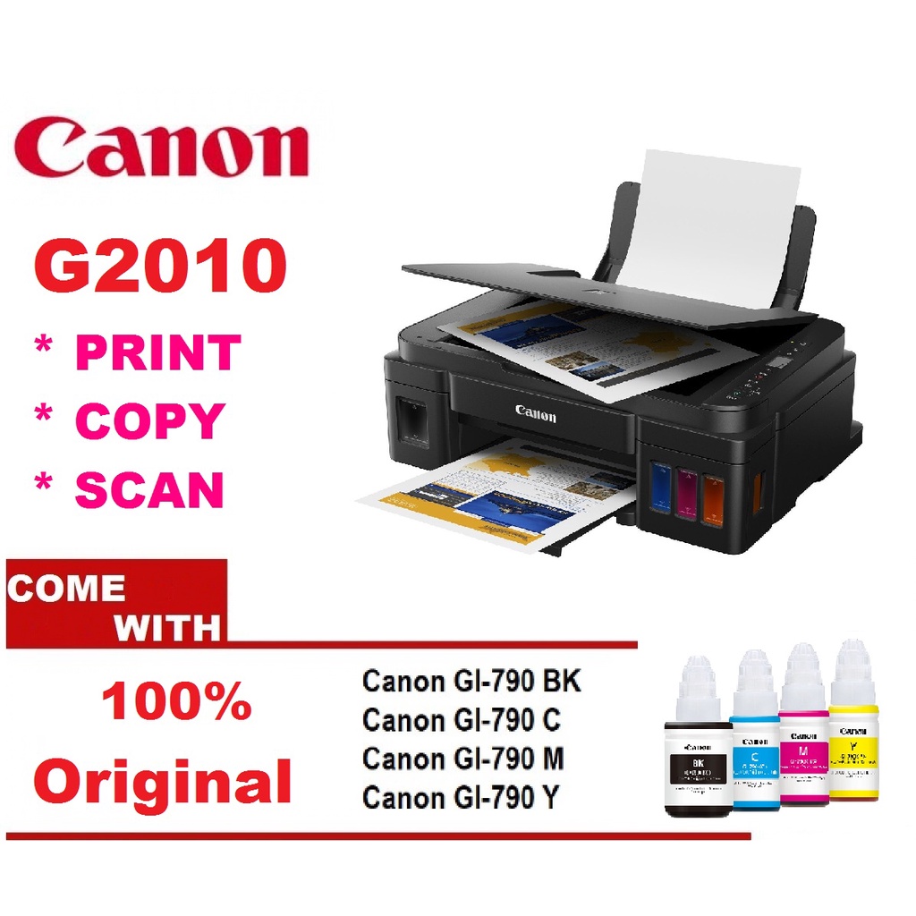 Canon Pixma G2010 / G3010 Wifi / G2020 Refillable Ink Tank All-In-One ...