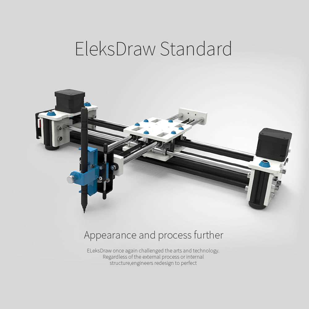 EleksMaker Desktop EleksDraw USB DIY XY Plotter Pen Drawing | Shopee ...
