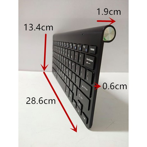 BIG - WIRELESS KEYBOARD COMPUTER UNIVERSAL ULTRA-THIN WINDOW ANDROID ...