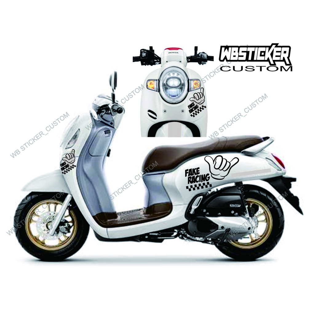 SCOOPY STICKER CUTTING STICKER DECAL STICKER SCOOPY COOL STICKER SCOOPY ...