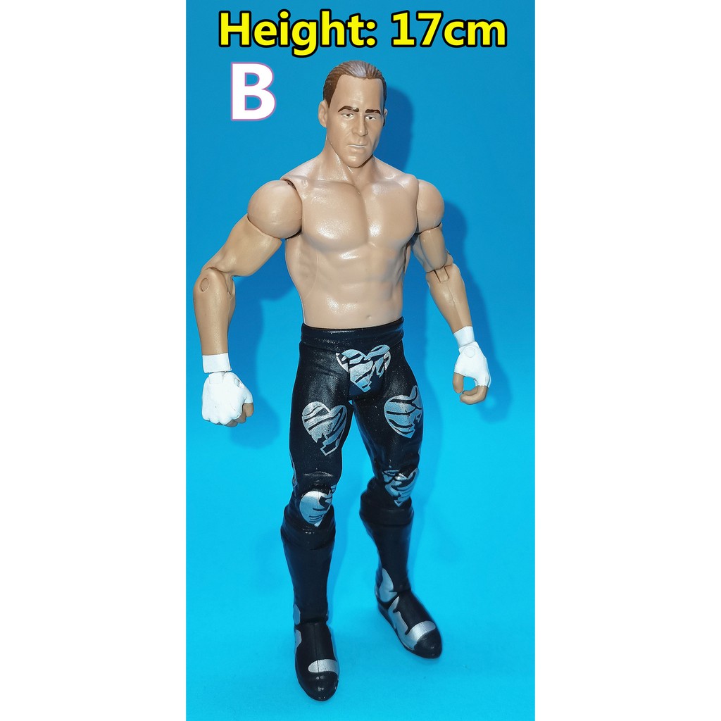 WWE Tyrus/ shawn michaels / warrior action figure ( J Store ) | Shopee ...