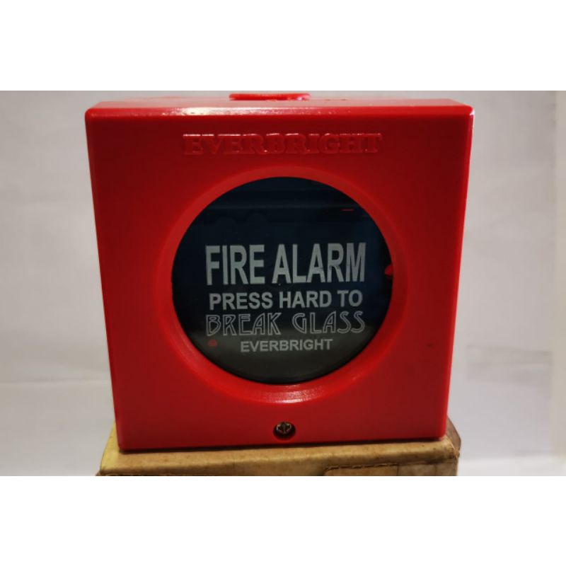 Everbright blue Break Glass/FIRE ALARM Break Glass /RED Manual call ...