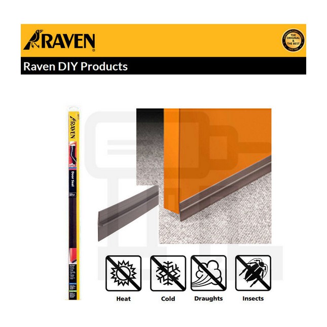 Raven RP17 Door Bottom Seal Adhesive Strip Wind And Dust Seal | Shopee ...