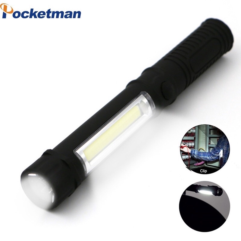 Ready Stock Multi Colour Mini LED Pen Clip Light Magnetic Torch ...