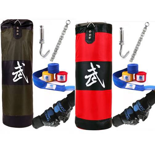 Empty Boxing Punching Bag Heavy MMA Training Fitness Kick Fight Sand ...