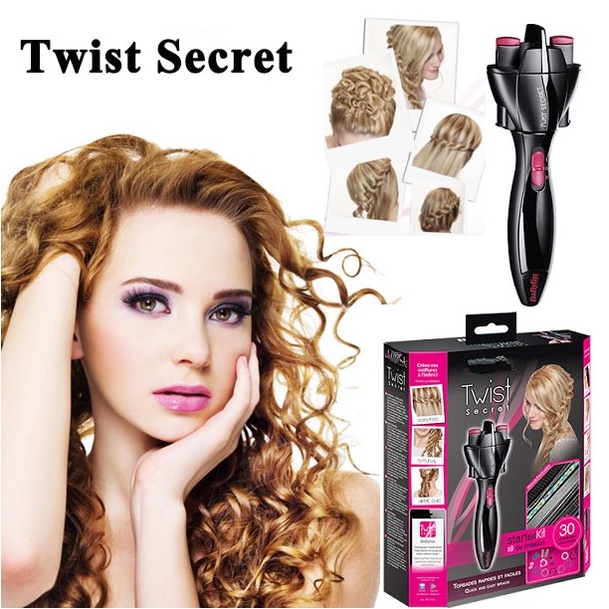 Automatic Electric Hair Braider Braid Rollers Quick Twist Secret ...