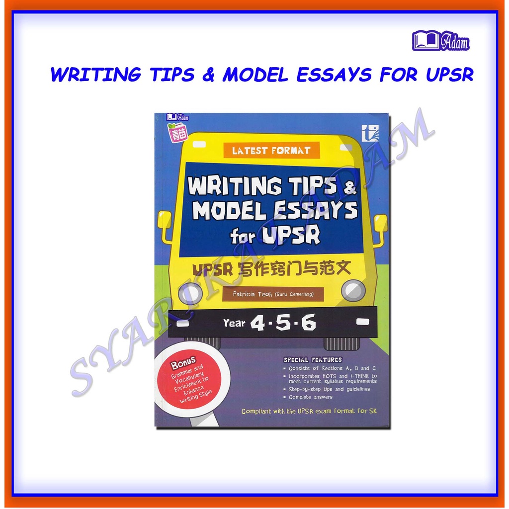 [ADM] WRITING TIPS AND MODEL ESSAYS FOR UPSR (BC) | Shopee Malaysia