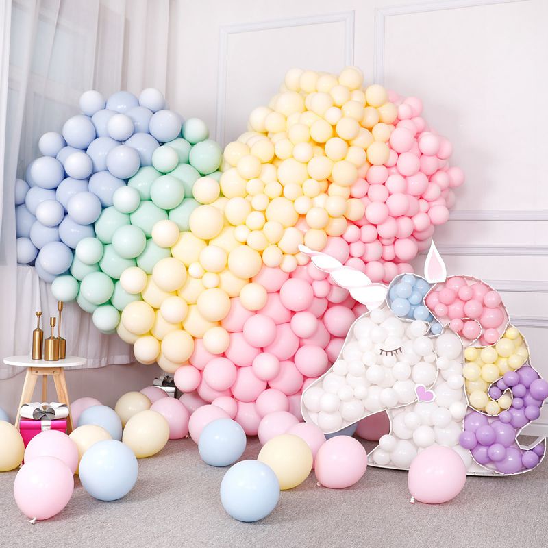 Huiran Latex Macaron Balloons Party (30 Pcs x 5”) | Shopee Malaysia