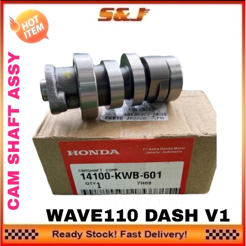 HONDA WAVE110 DASH V1 STANDARD CAM SHAFT ASSY 14100-KWB | Shopee Malaysia