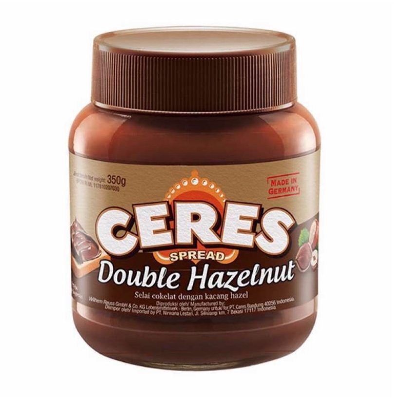 Ceres Spread Double Hazelnut 350 grams | Shopee Malaysia