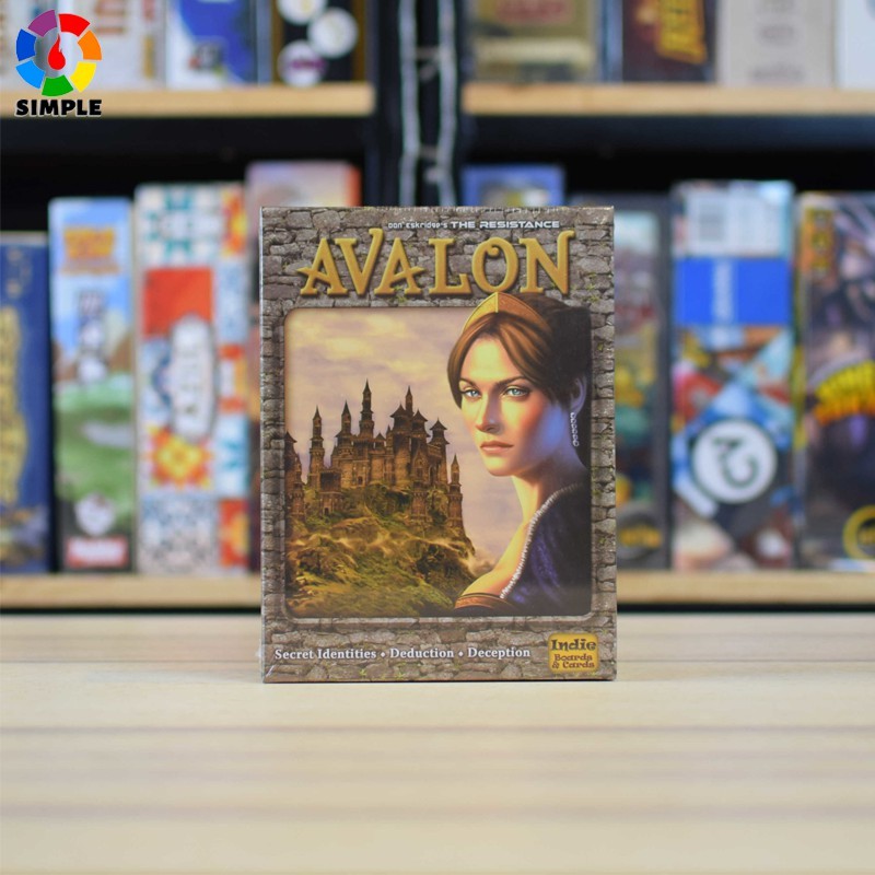 🔥[Malay Ready Stock] The Resistance: Avalon Social Deduction Game Card ...