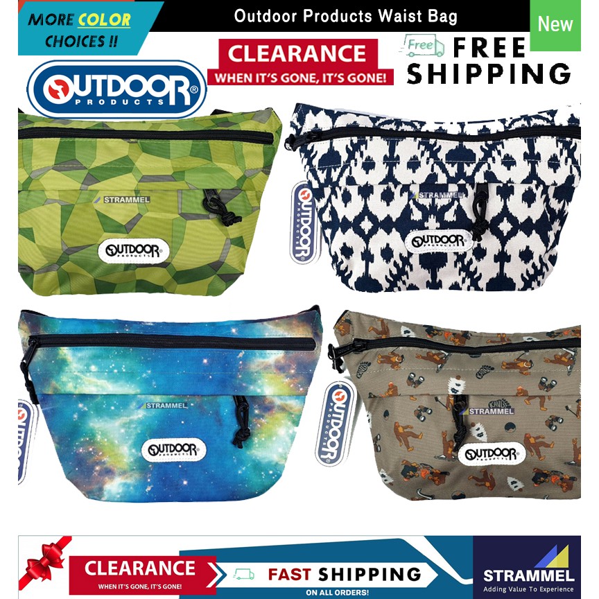 [100% ɑuthentic] HUGE Outdoor Products USA Waist Bag Sling Bag Waist ...