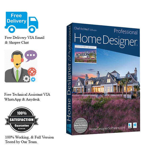 Home Designer Professional 2021 | 2022 | 2023 Full Version | Shopee ...