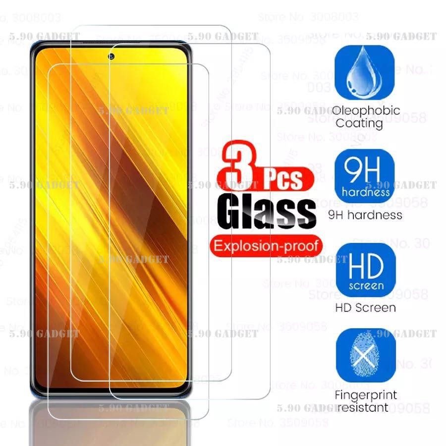 (3 PCS Glass) Xiaomi Poco X5/X5 Pro/X4 Pro/M4 Pro/X3 GT/Poco X3/X3 Pro ...